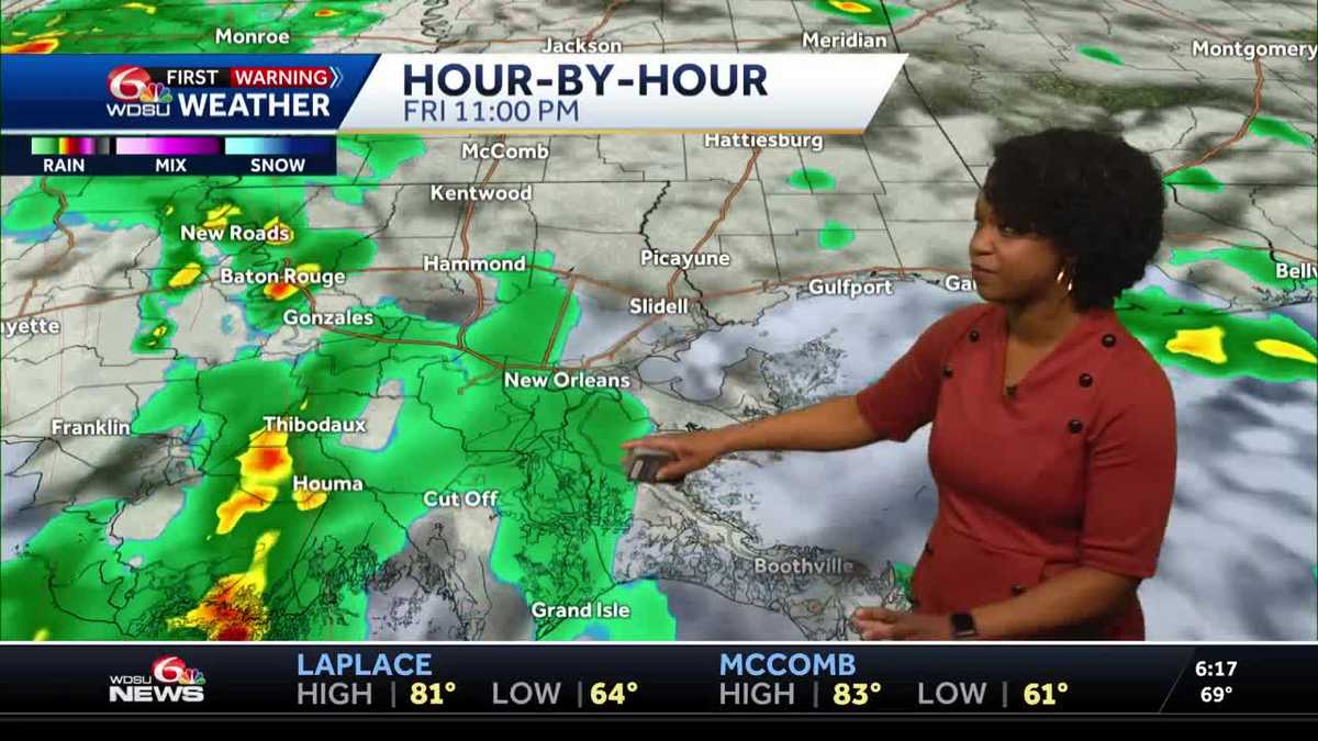 The mugginess is back! Plus weekend rain, storms next week