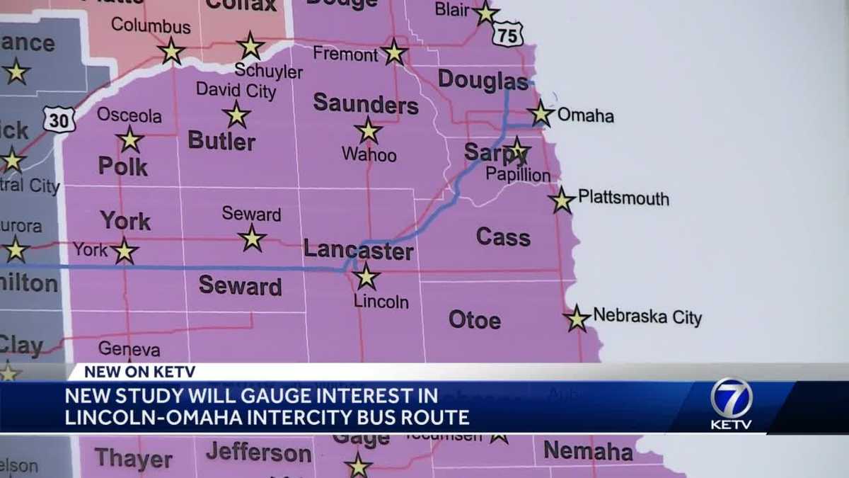 NDOT unveils new study to gauge interest in Lincoln-Omaha intercity bus ...