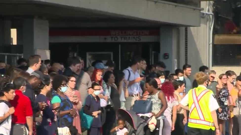 Passengers frustrated after chaos on MBTA train during fire