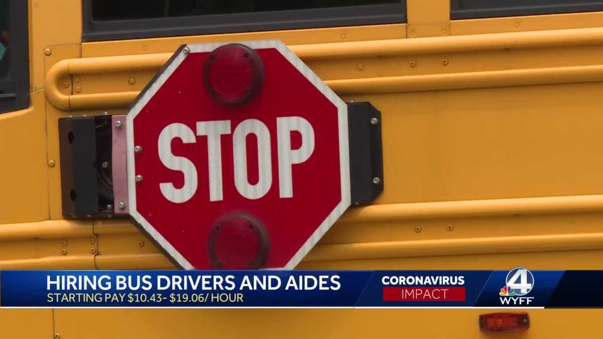 Job fair held for bus drivers and aides for Greenville County Schools