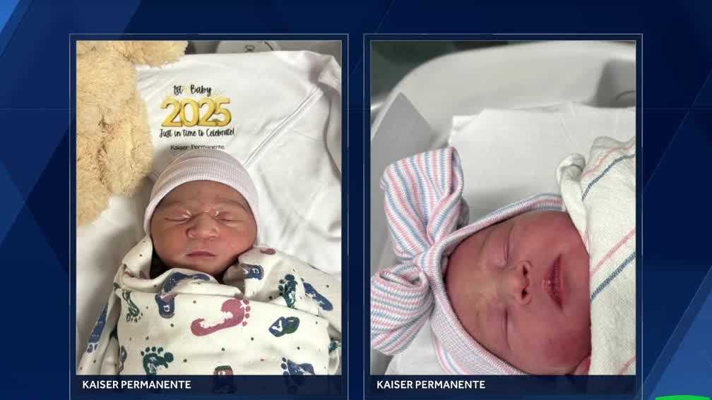 Meet the first New Year’s babies born in 2025 in the Sacramento area