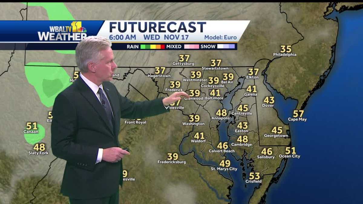 Mostly clear, chilly Tuesday night