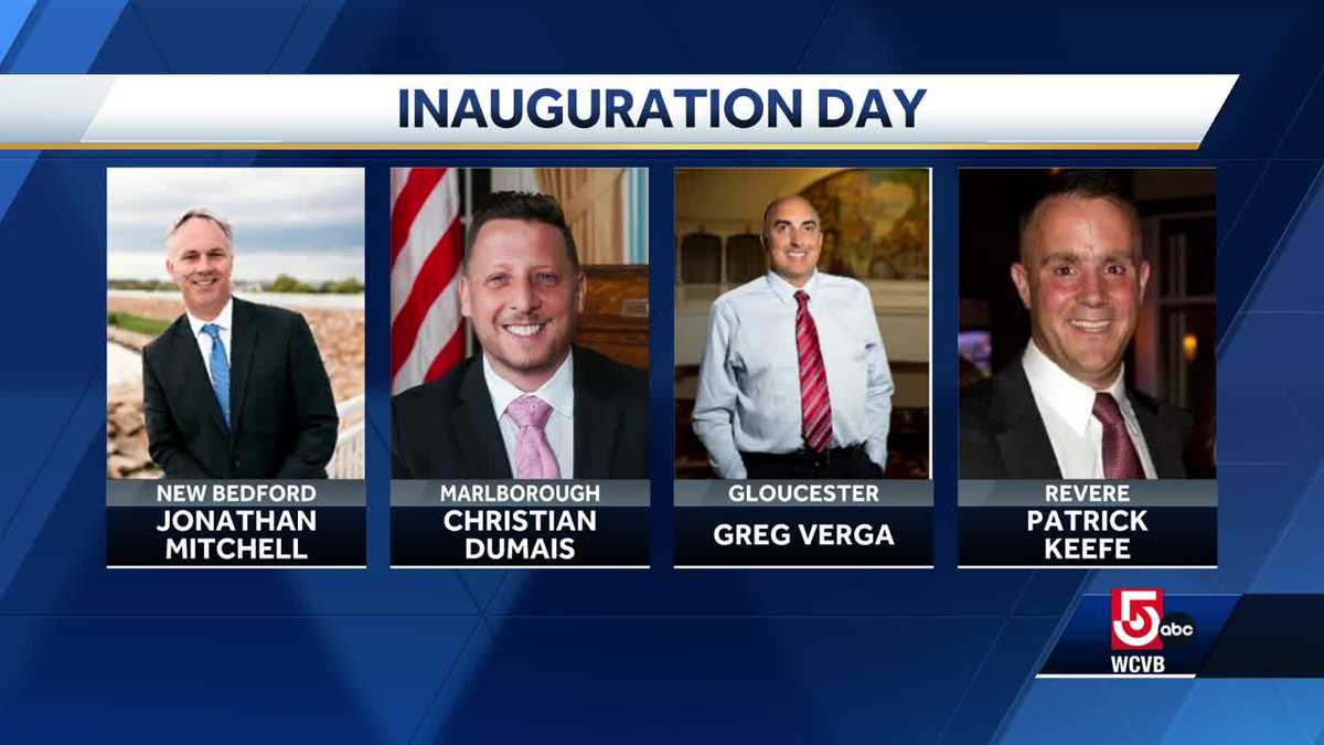 Mayors take office in several Mass. cities on New Year's Day