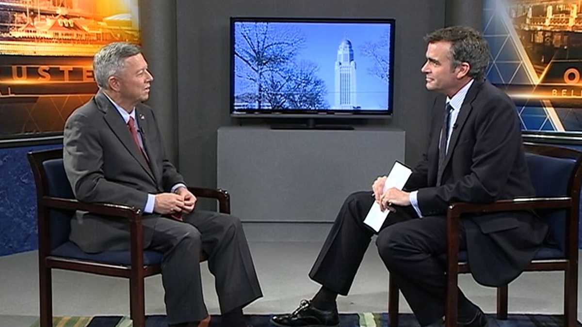 One-on-one with Gov. Dave Heineman