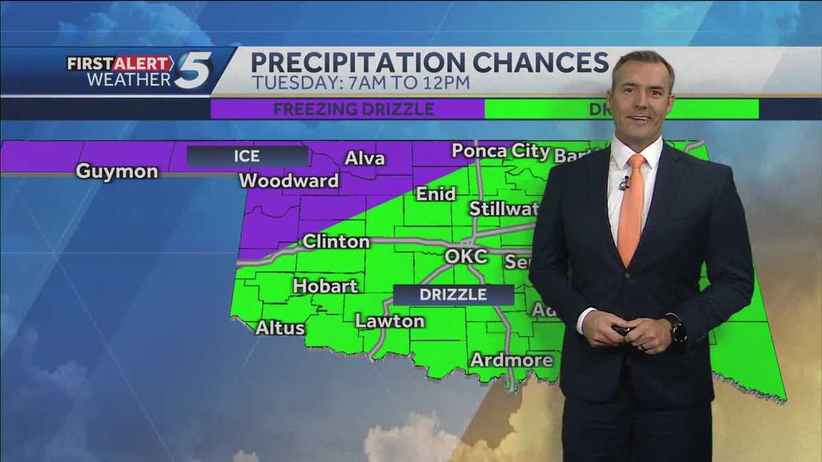 FORECAST: Ice hits late tonight