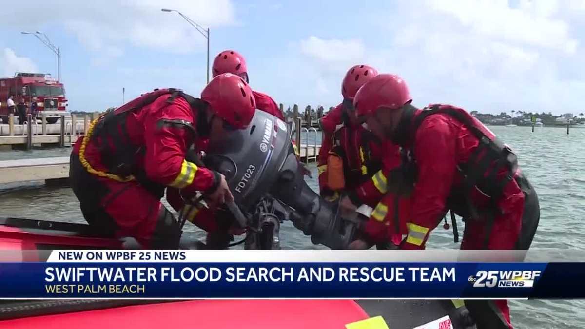 Swiftwater rescue team introduced in West Palm Beach