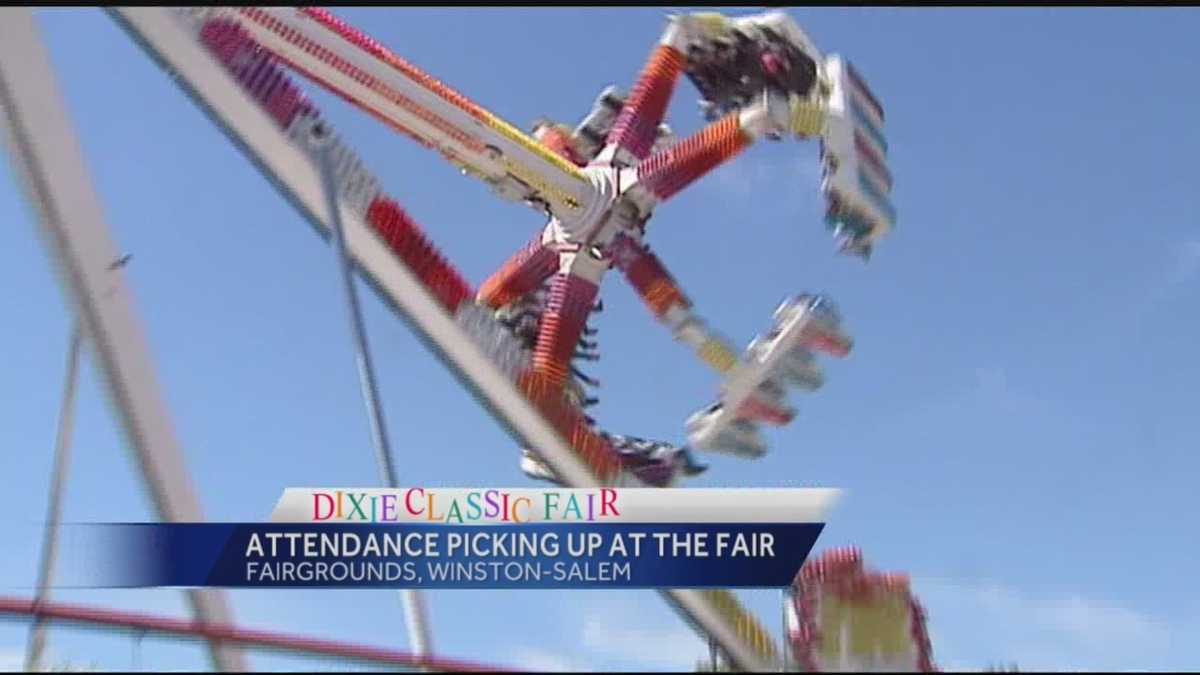 Attendance picking up at the Dixie Classic Fair