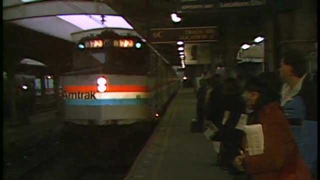 Train service resumes after Chase crash, Jan. 9, 1987