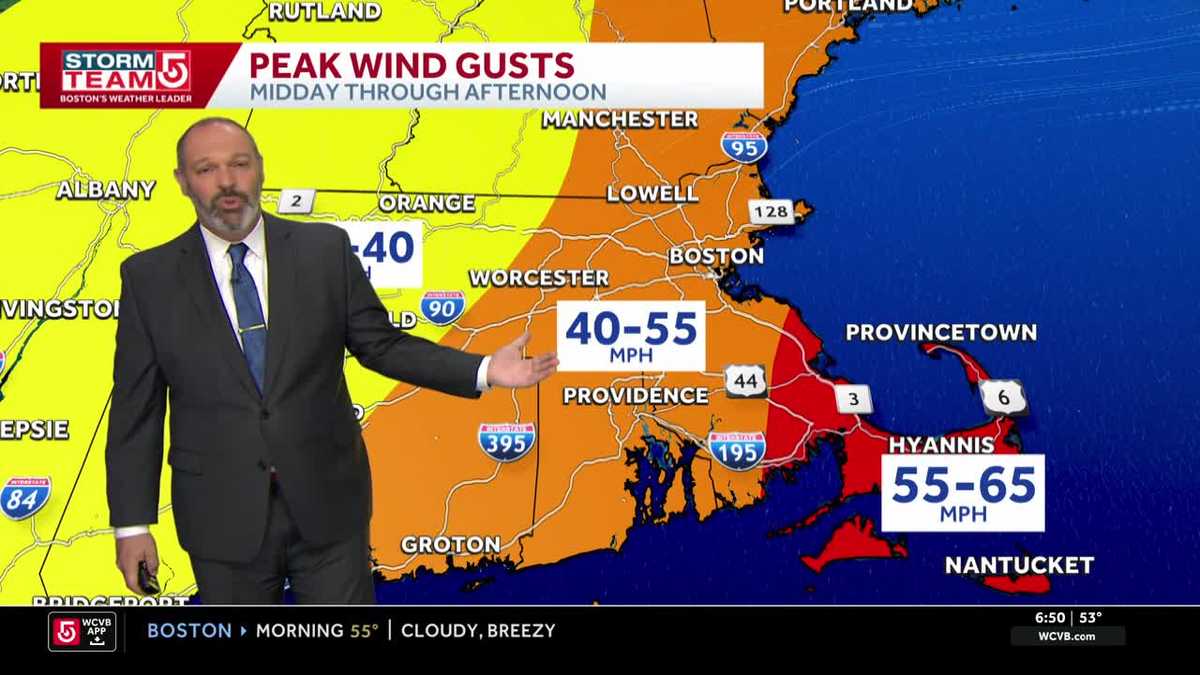 Video Forecast: Weather Alert for strong winds, more rain