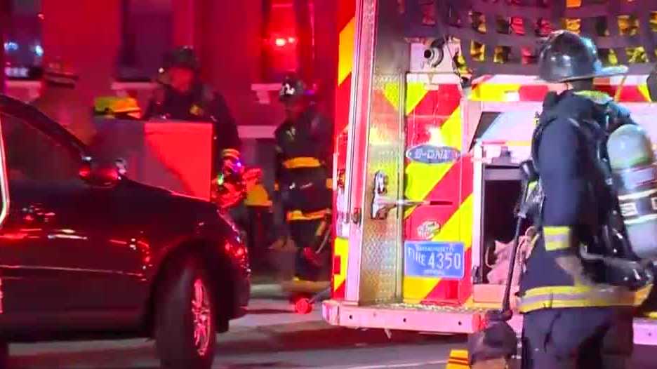 Fire under investigation in Boston's Back Bay