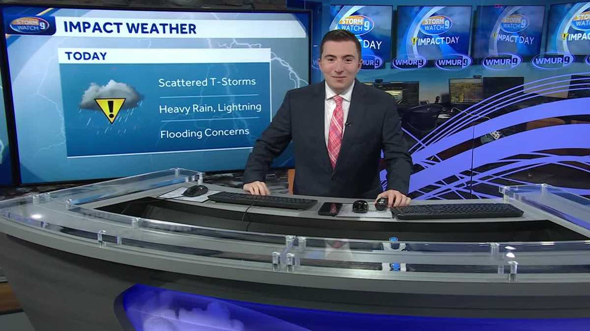 Video: Chance for flash flooding as more showers, storms move in