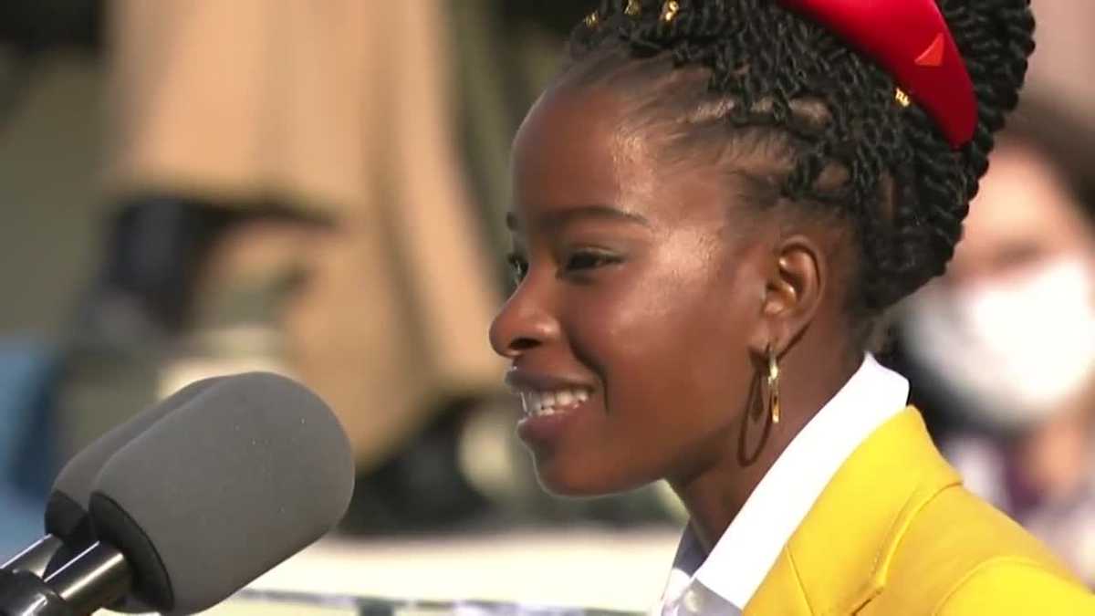 Inaugural poet, Harvard grad, Amanda Gorman to participate in Super ...