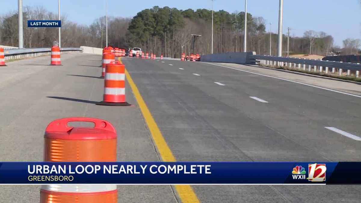 NCDOT announces when the Greensboro Urban Loop should be finished