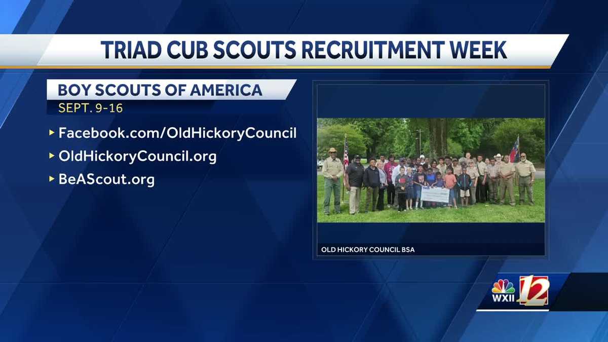 Boy Scouts of America fun fall recruitment week in the Triad