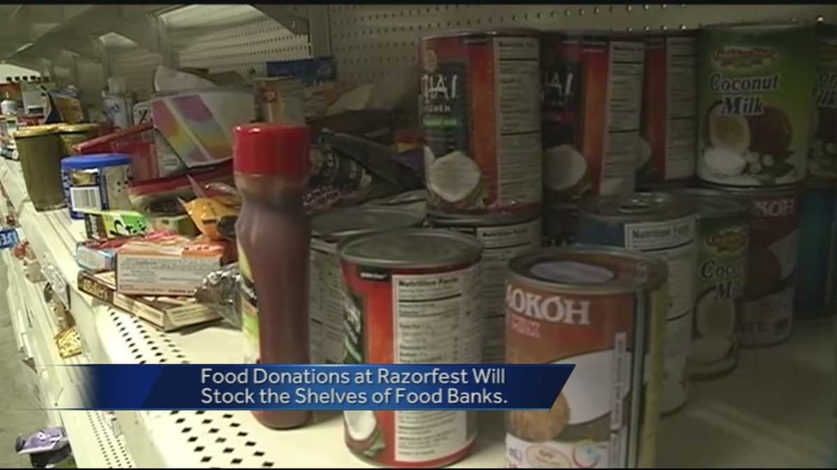 Razorfest to help fill the shelves of local food pantries