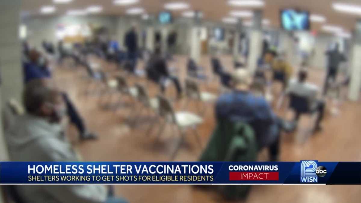 COVID-19: Milwaukee homeless shelters wait on vaccines