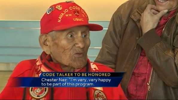 Code Talker Chester Nez to be guest of honor