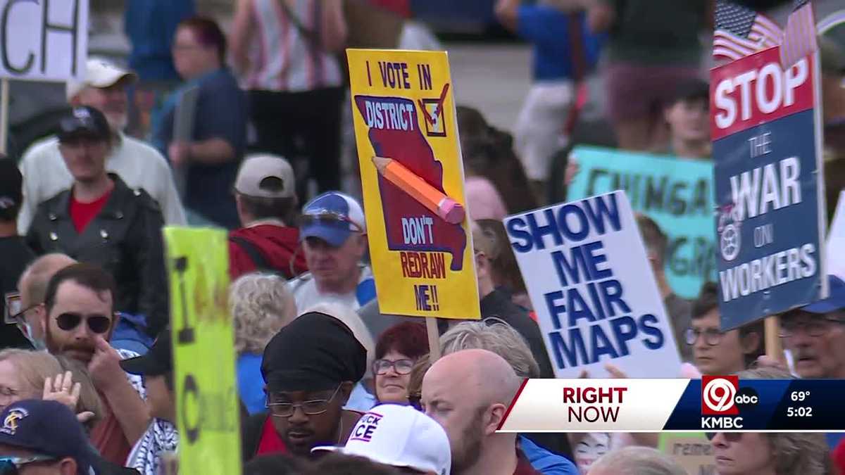 Missouri redistricting: Some protest calls for congressional map