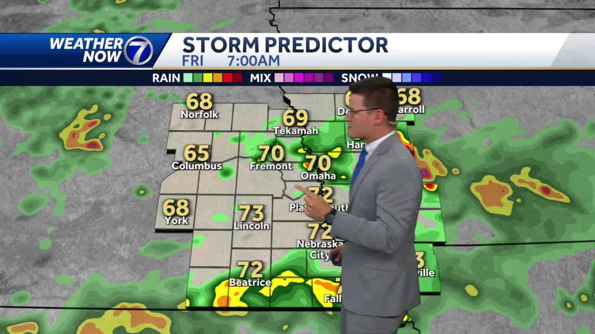 Omaha morning weather forecast for Friday, July 1