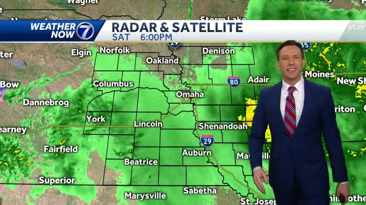 More rain Saturday night, then changes to snow by Sunday