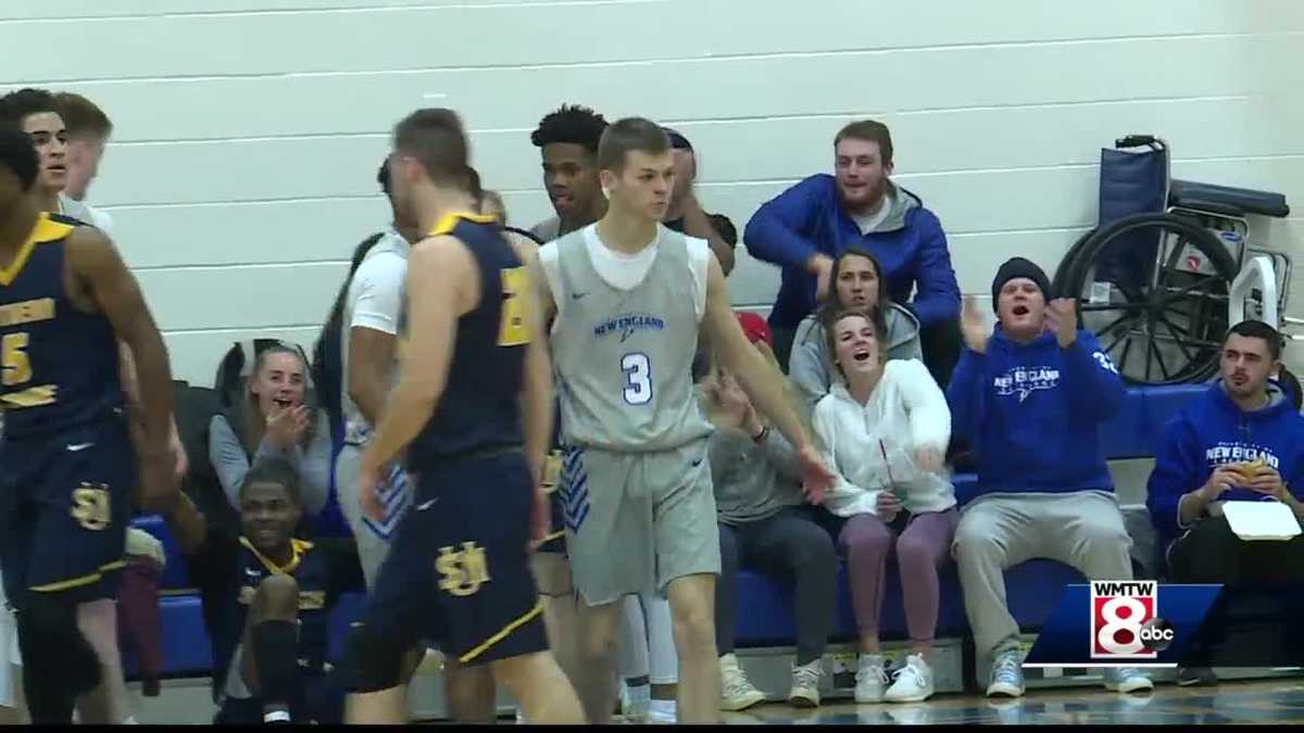 UNE basketball teams beat USM