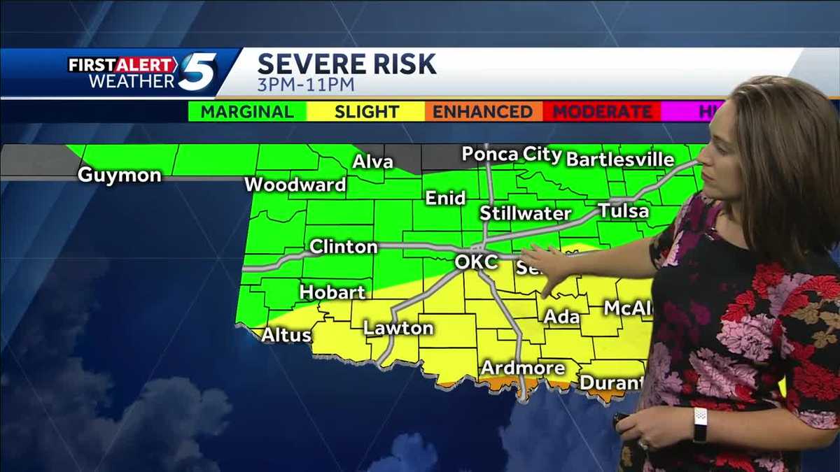 Timeline: Severe weather risk returns Wednesday