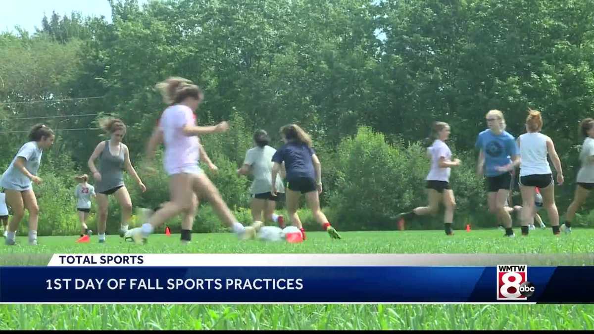 Fall practices begin for high school sports teams