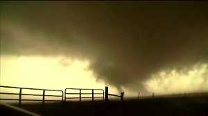 Bryan Busby explains tornadoes at Weather School