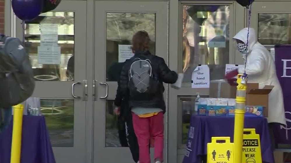 Boston high school students excited to return to class