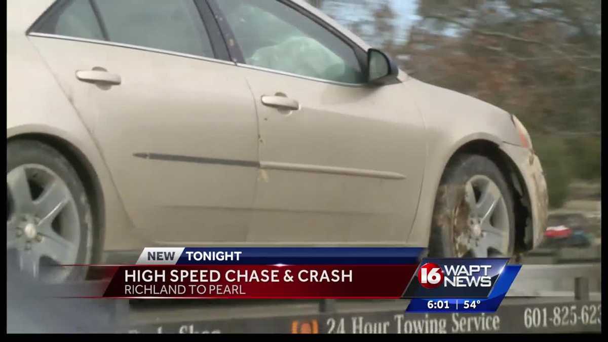 Police chase ends in crash at Whitfield