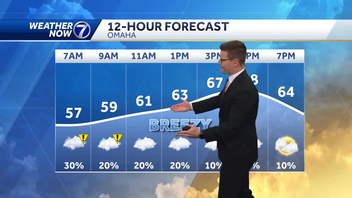 Omaha morning weather forecast for Sunday, September 22