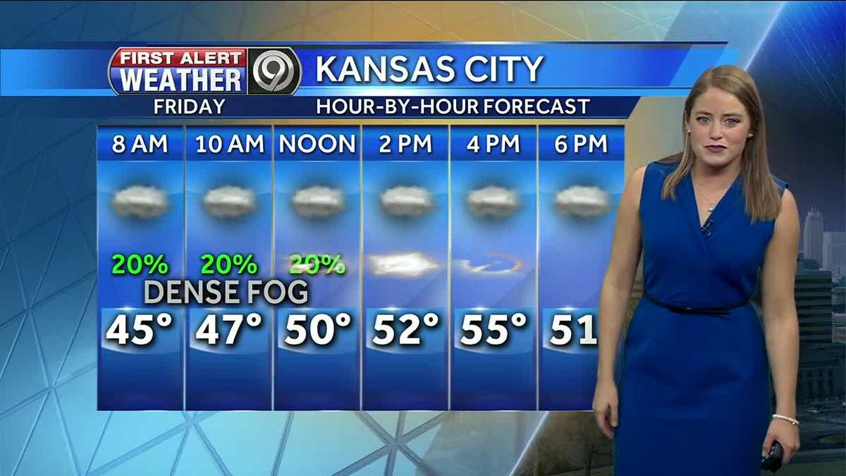 Foggy to start Friday; clouds stick around
