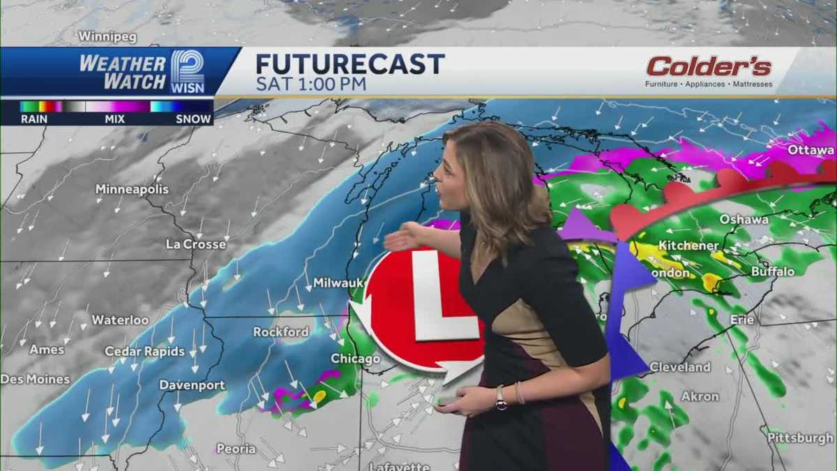 VIDEOCAST: Rain Today, Snow Tomorrow