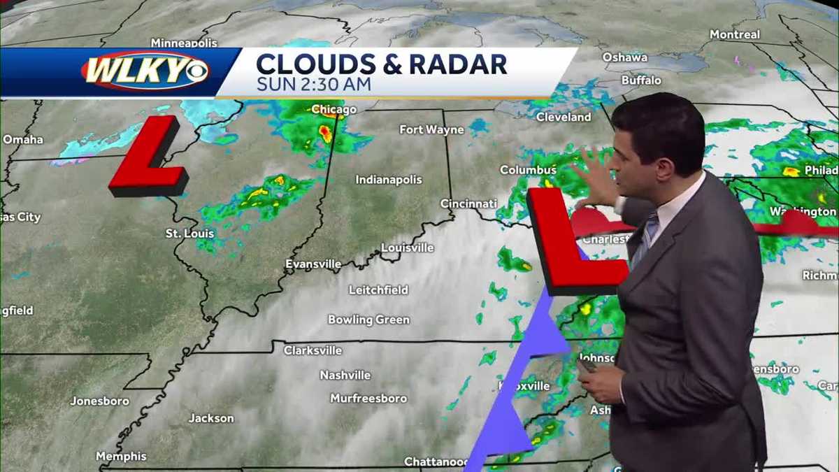 Cloudy cool Sunday, showers anticipated to start next week