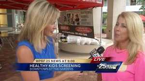 Healthy kids screening at Downtown at the Gardens