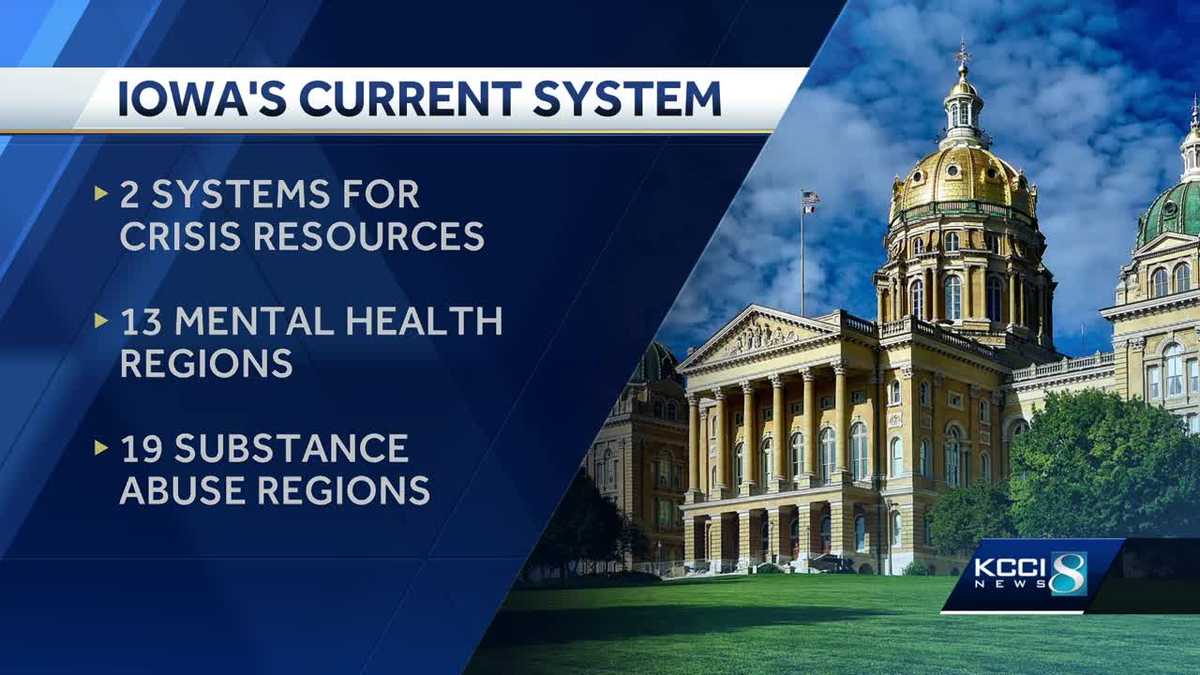 Gov. Reynolds pushing for changes to Iowa's mental health system