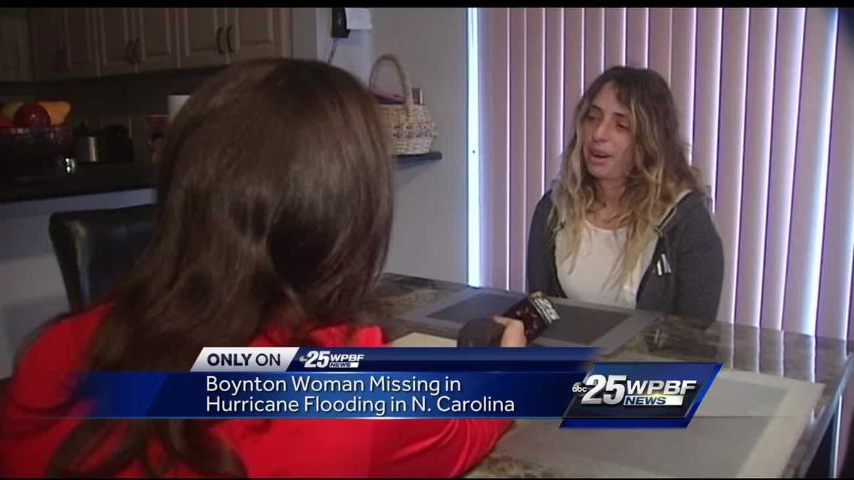 Boynton woman missing in Hurricane flooding in North Carolina
