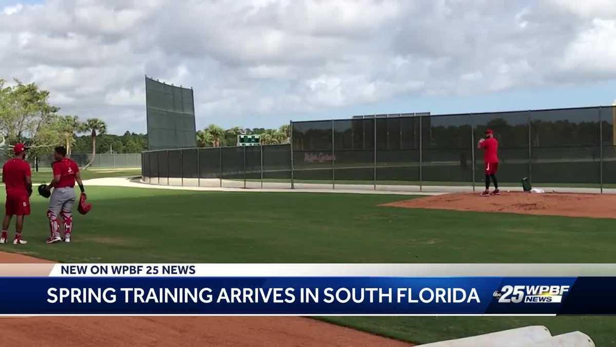 Spring training arrives in South Florida