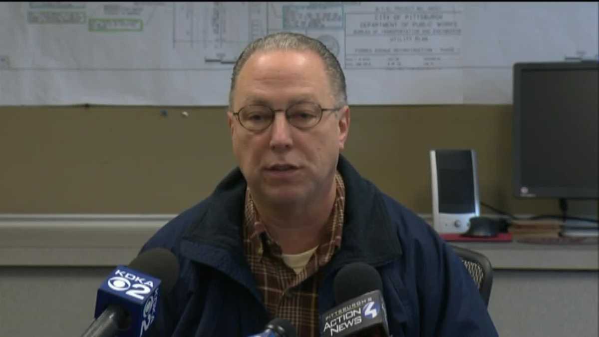 Press Conference with Pittsburgh Public Works Director Mike Gable