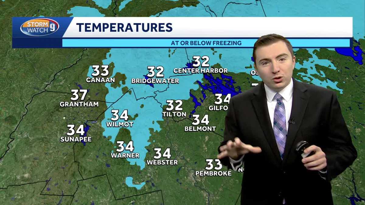 Video: Windy and cold Monday in New Hampshire