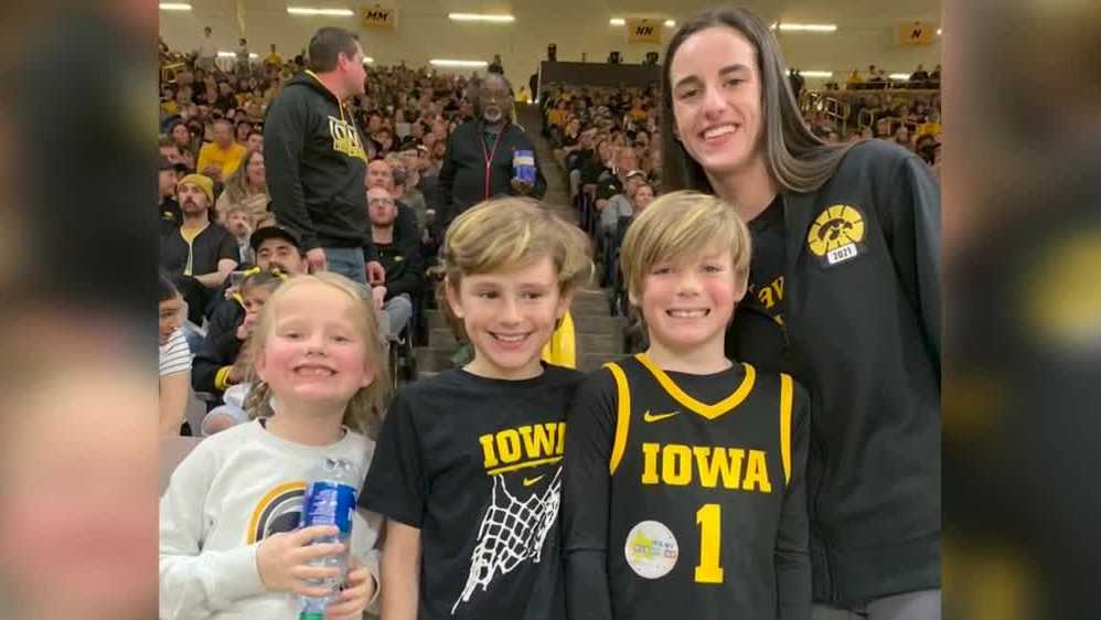 Hawkeye star Caitlin Clark inspires young Iowans to play basketball