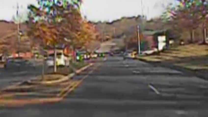 Raw video: Dashcam video captures crash involving school bus Raw video: Dashcam video captures crash involving school bus