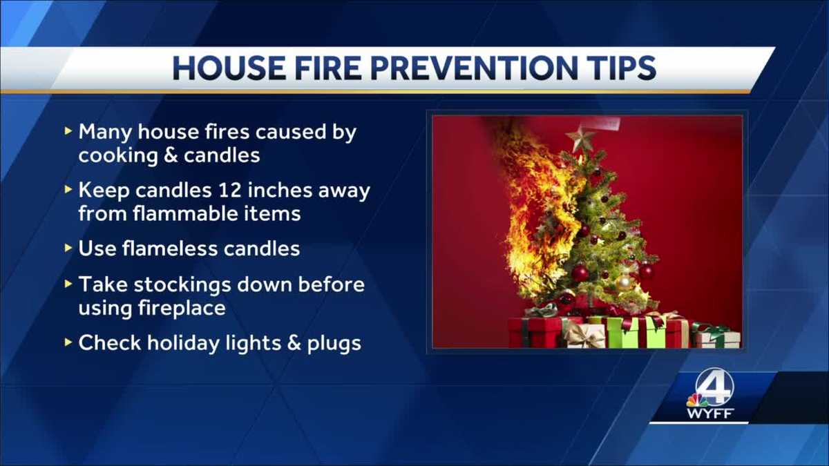 Expert warns that house fire risk goes up around holiday season