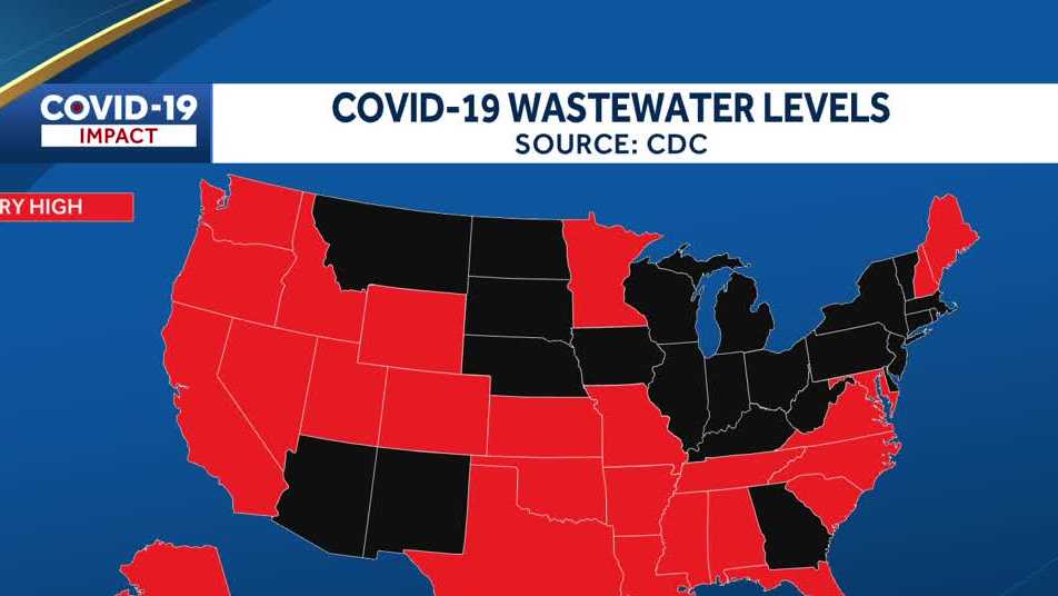 CDC reports 'very high' COVID-19 levels in New Hampshire