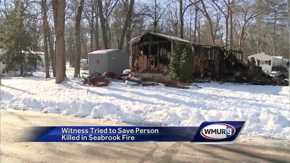 Identity of Seabrook fire victim not released