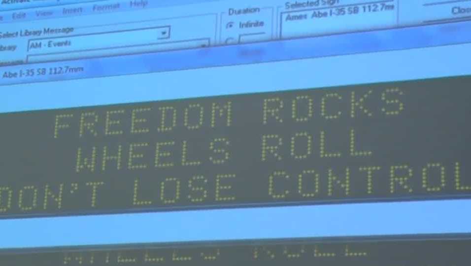 Iowa DOT bringing change to digital sign program
