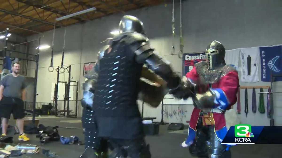 These real-life knights are training for battle in Elk Grove