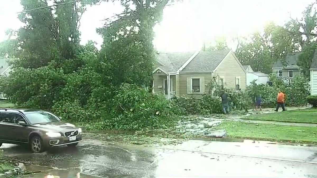 Iowa weather: Central Iowans start cleaning up after Monday's storms