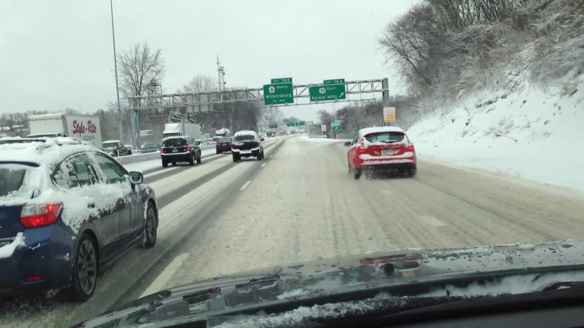Check out the condition of this Parkway East ramp