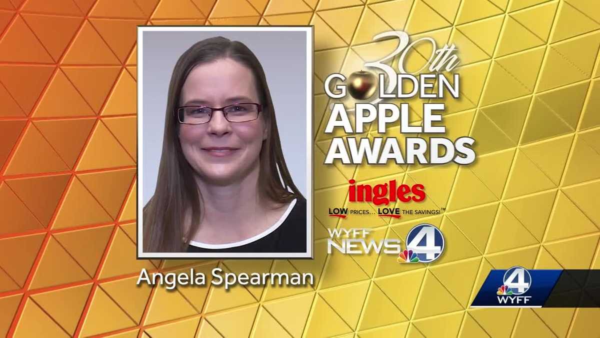 This week’s Golden Apple Winner is Angela Spearman